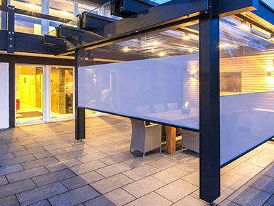 Tek Tente | Pergola Sistemleri, Bioclimatic Pergola, Zip Perde, Giyotin Cam